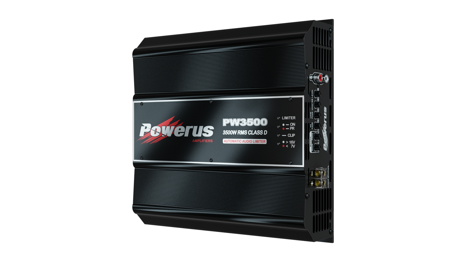 Powerus PW3500 Amplifier 2-ohm 4740W RMS 1-Channel